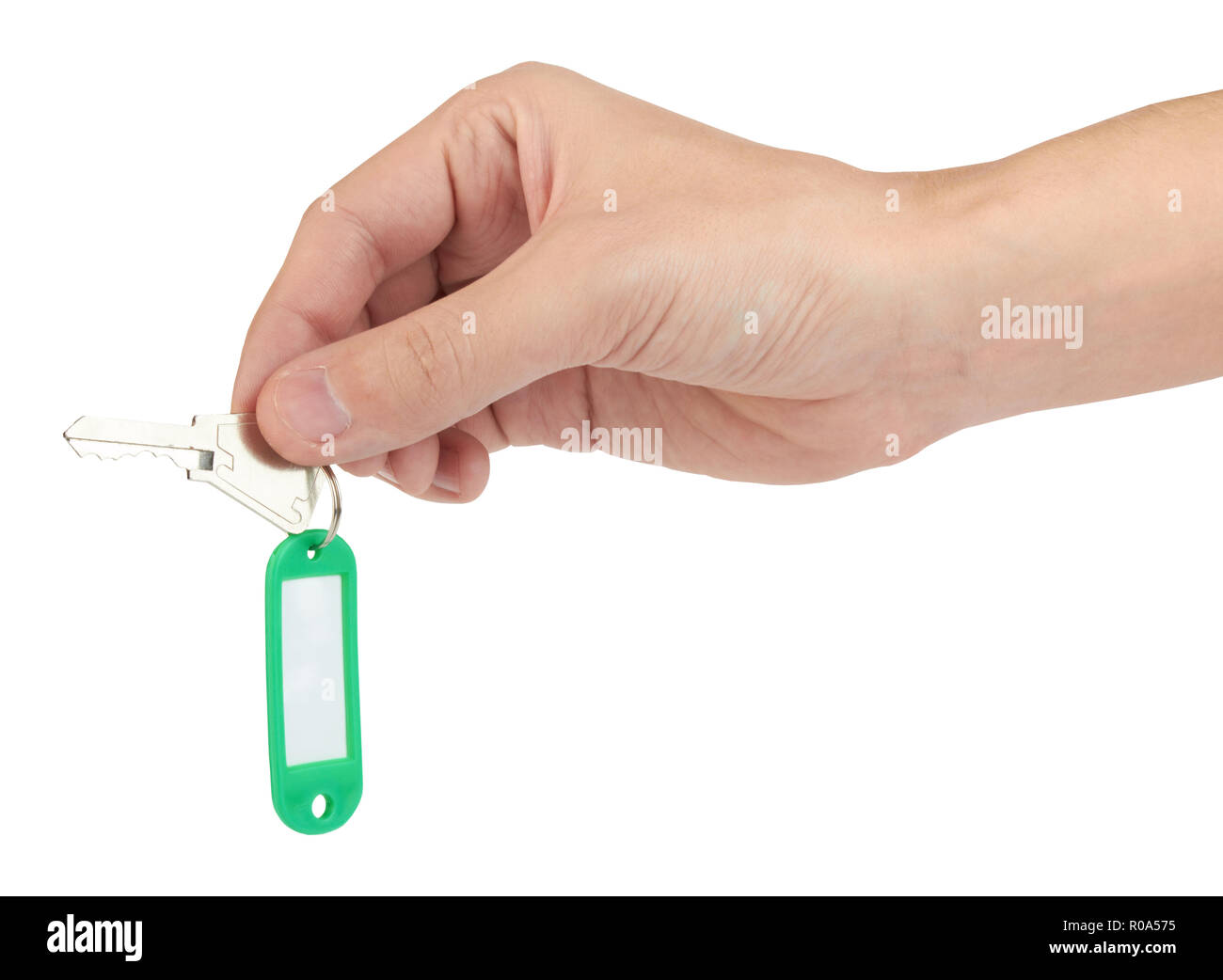 Key in hand. Element of design Stock Photo - Alamy