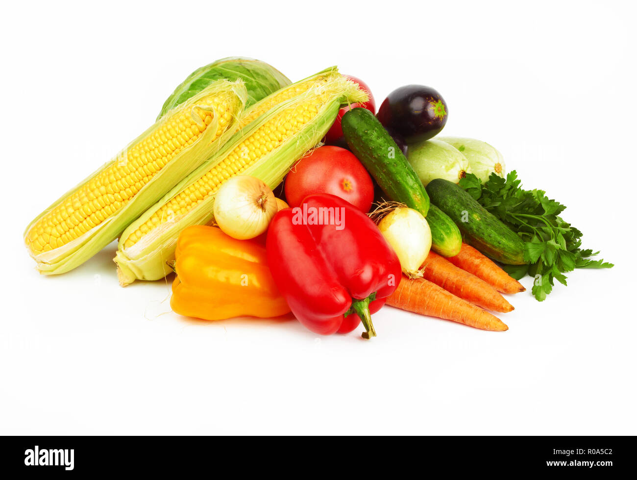 Vegetables carrots onions market Cut Out Stock Images & Pictures - Alamy