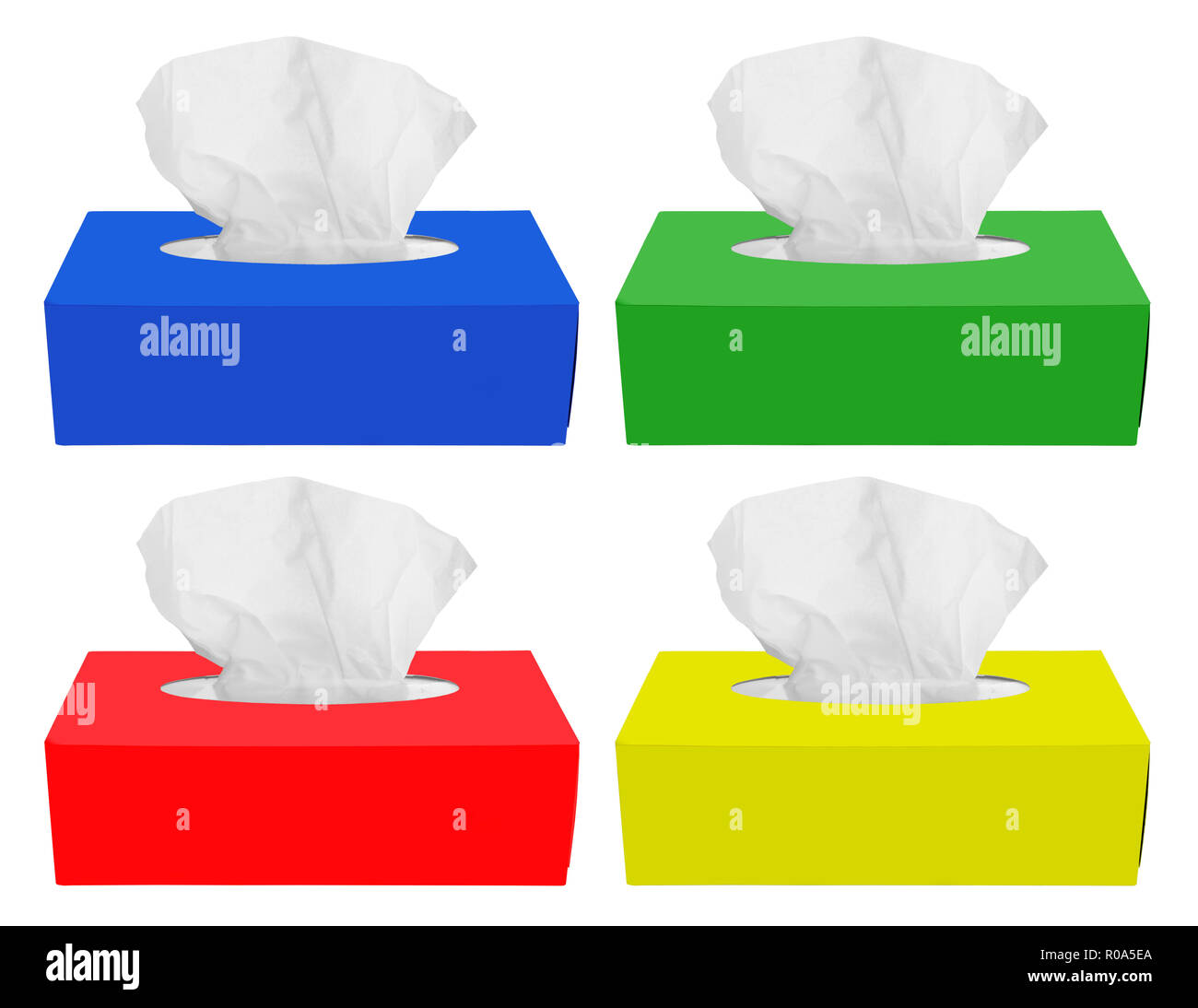 Red clean paper tissue hi-res stock photography and images - Alamy