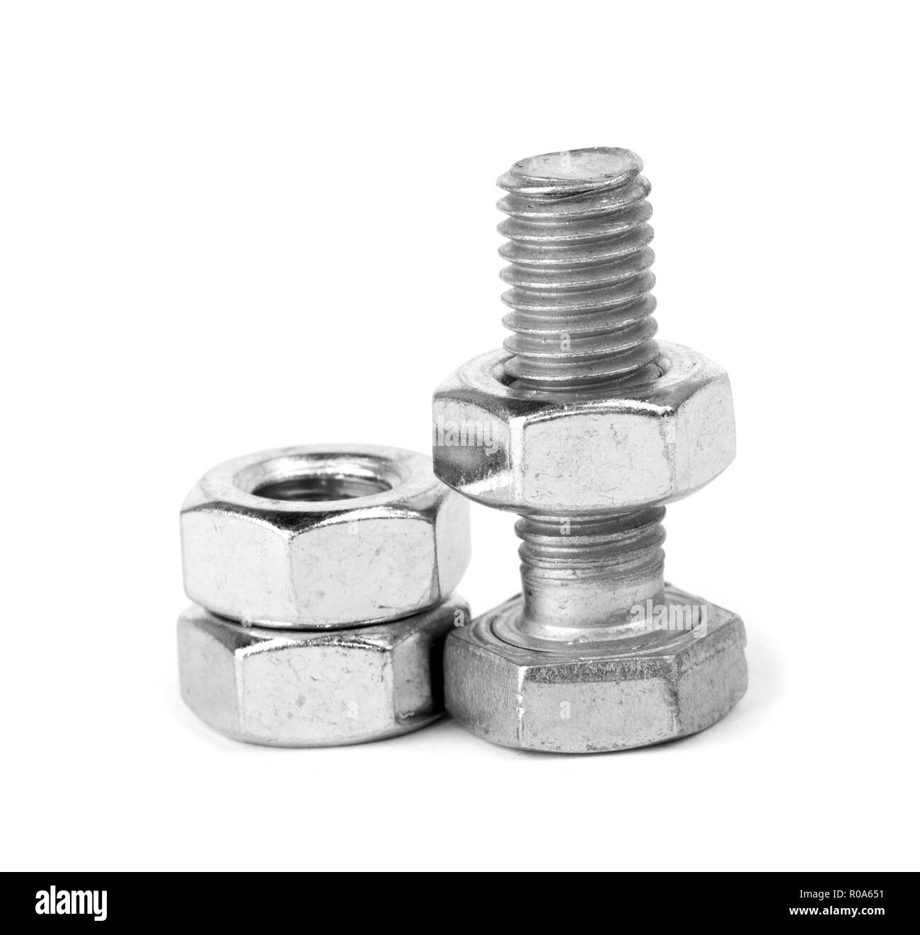 screw isolated on the white background Stock Photo - Alamy