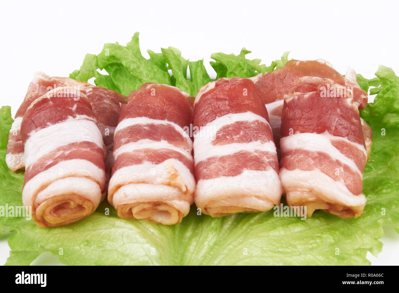 Sliced bacon hi-res stock photography and images - Alamy