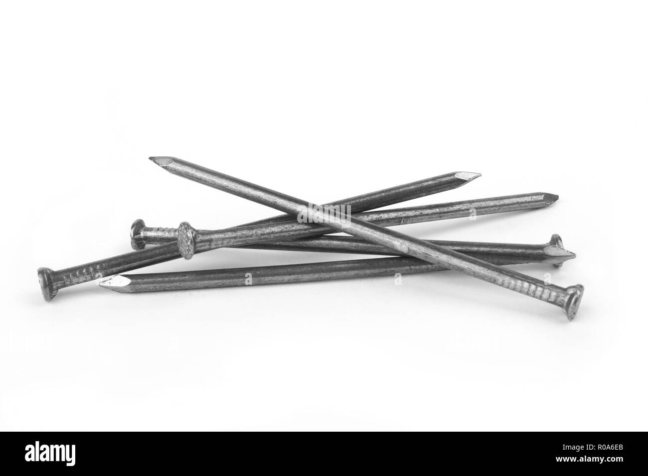 Split nail Cut Out Stock Images & Pictures - Alamy