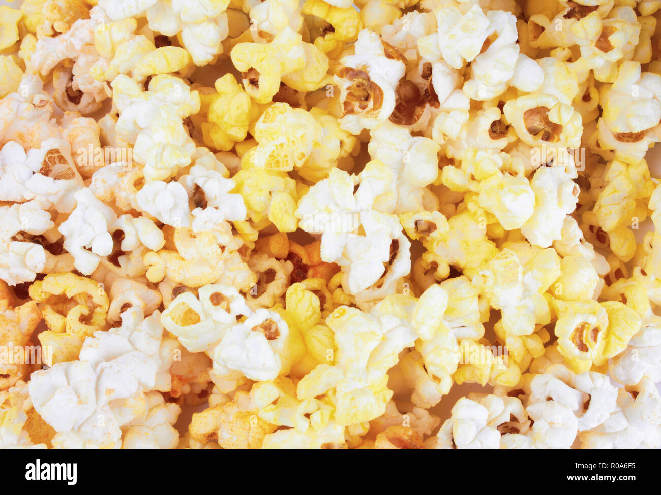 Corn popcorn texture view from hi-res stock photography and images - Alamy