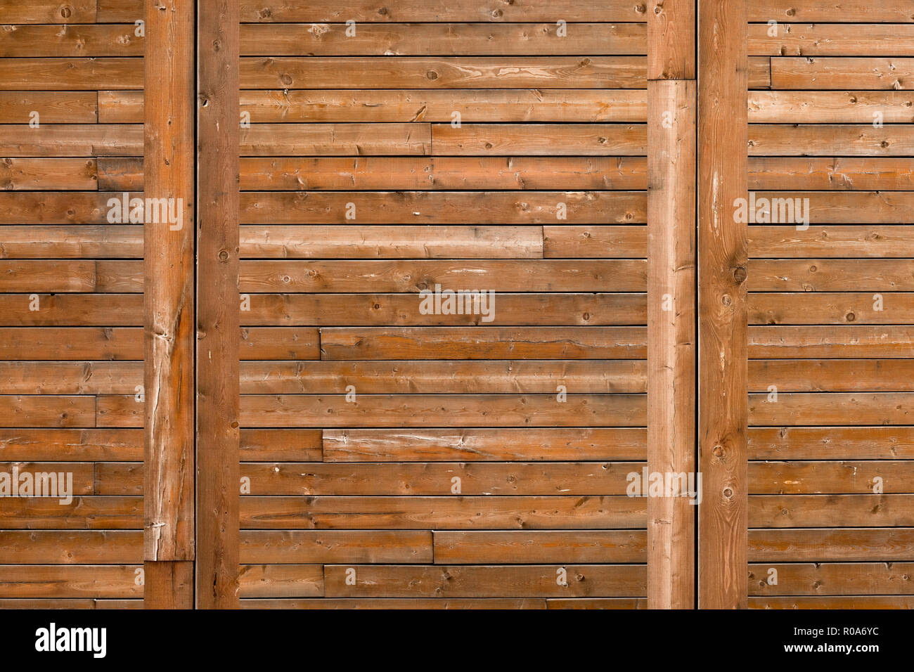 Wooden texture background Wall of blockhouse Rustic fond Stock Photo ...
