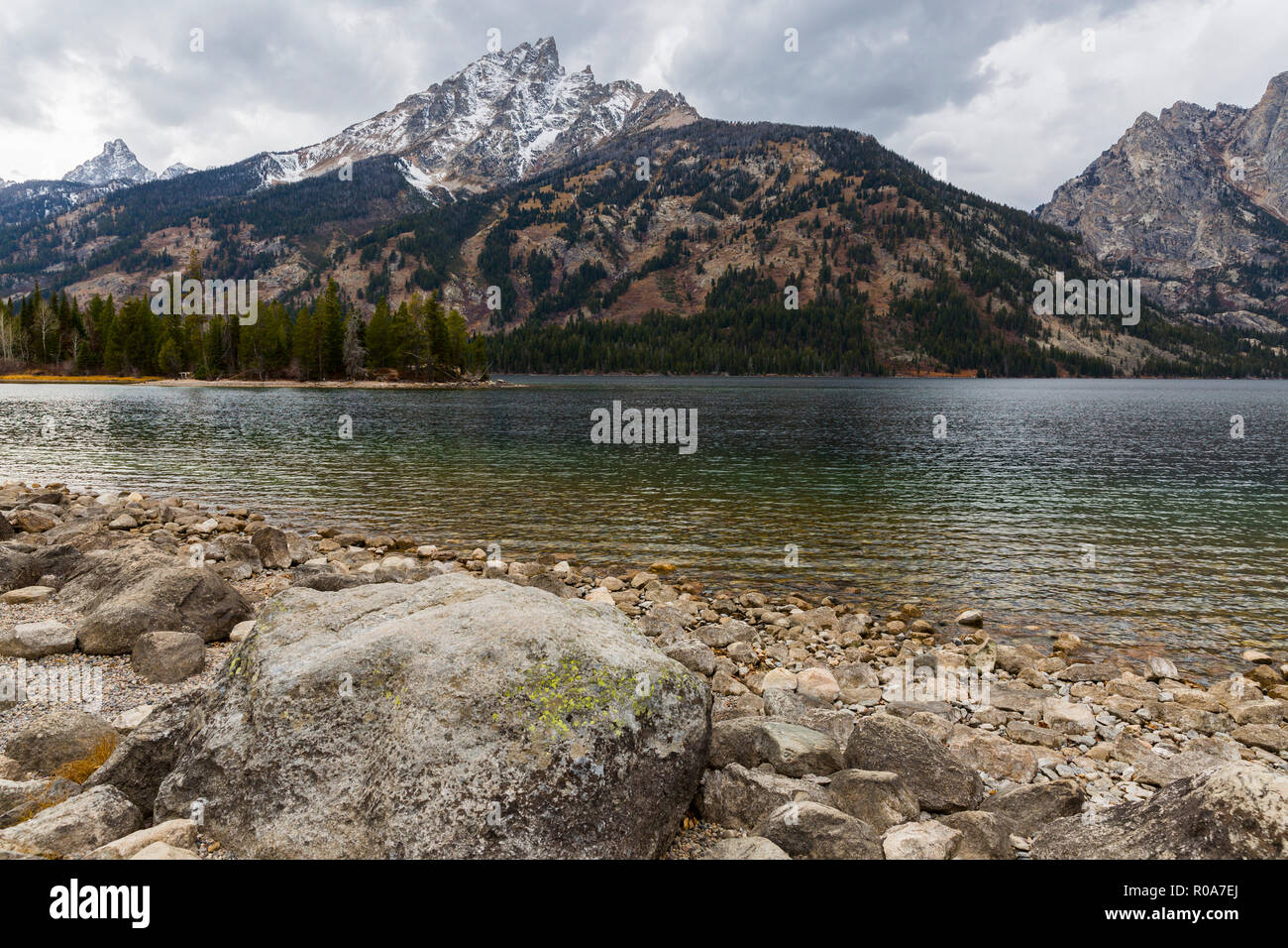 Jenny Lake view Stock Photo - Alamy