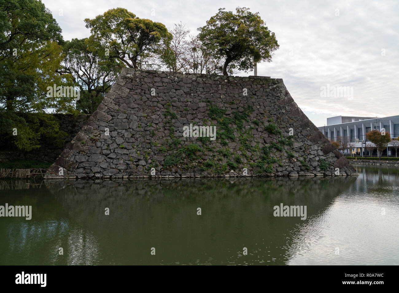 Former Yatsushiro Castle, Yatsushiro City, Kumamoto Prefecture, Japan ...