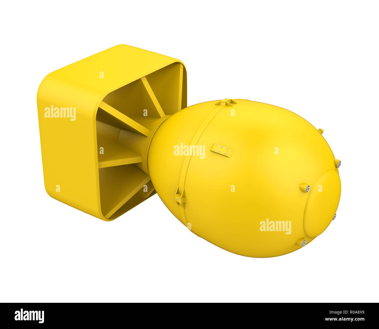 Atomic Bomb Isolated Stock Photo - Alamy