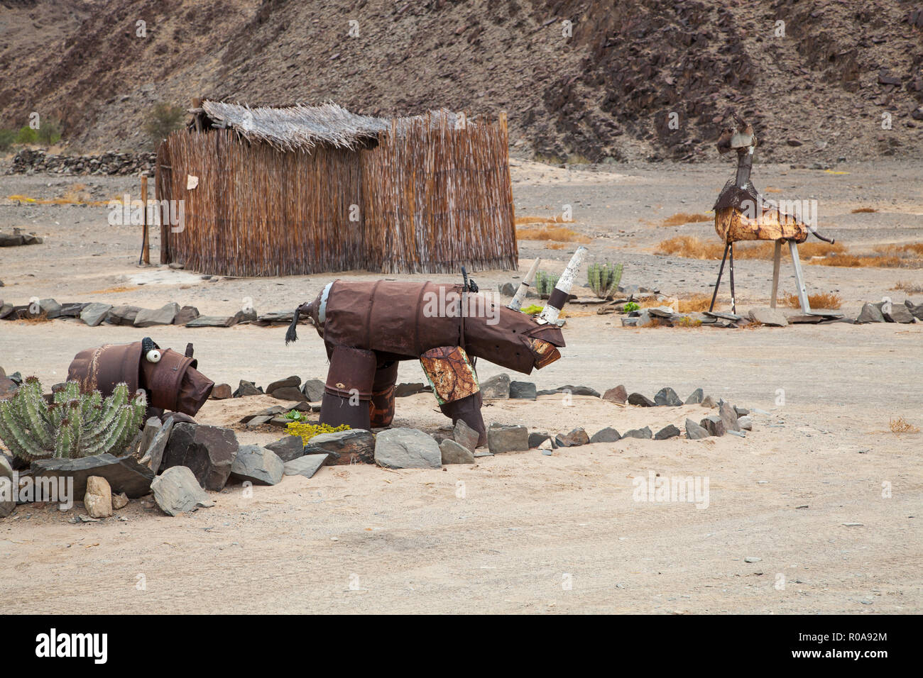 Exploring Damaraland in Namibia Stock Photo - Alamy