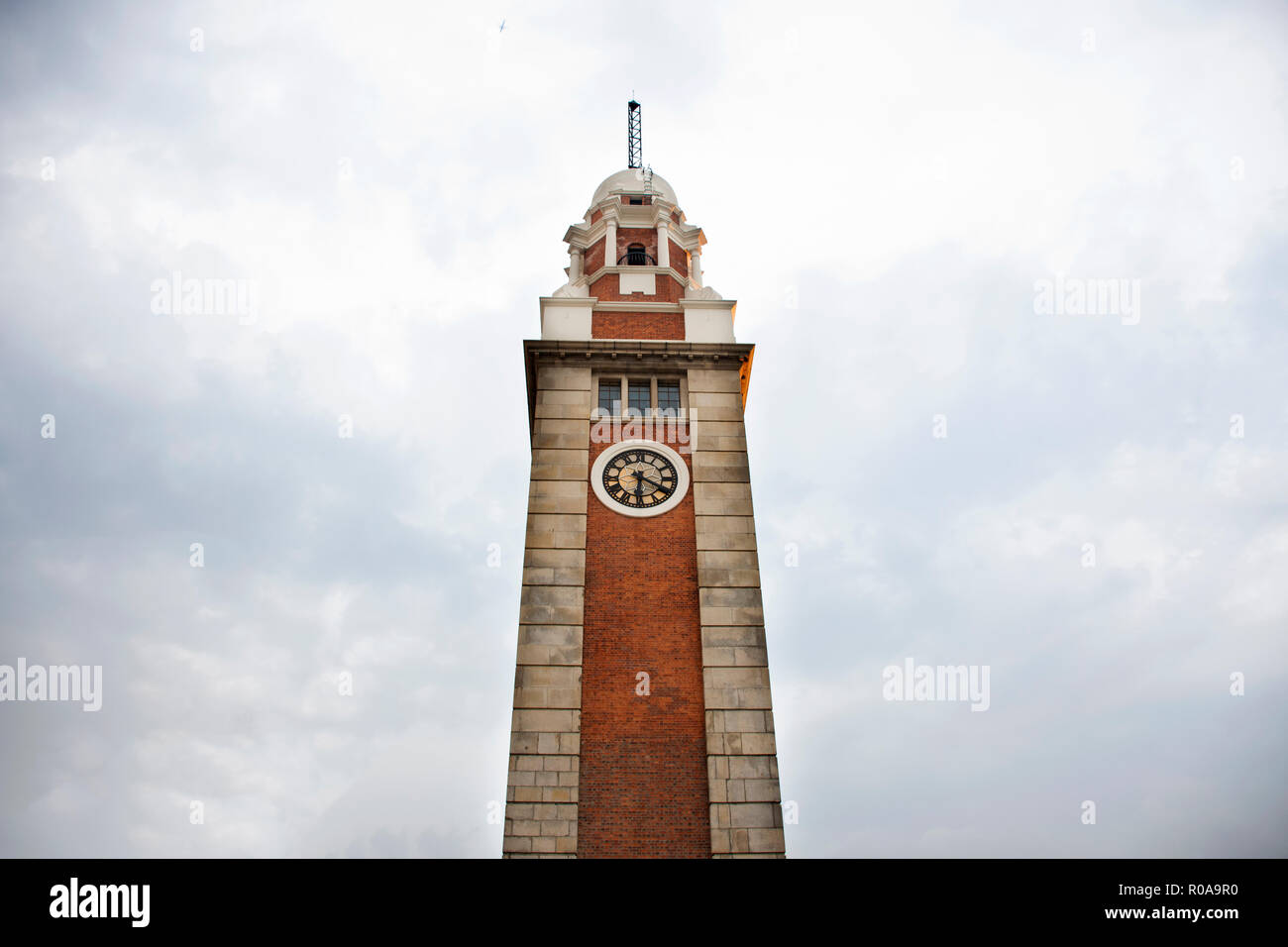 Kowloon canton railway clock tower hi-res stock photography and images - Alamy