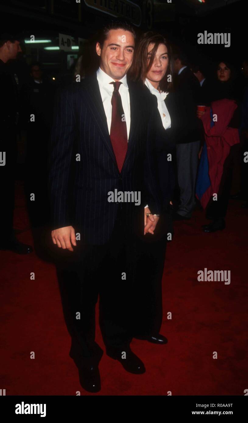 LOS ANGELES, CA - DECEMBER 4: Actor Robert Downey Jr. and wife musician ...