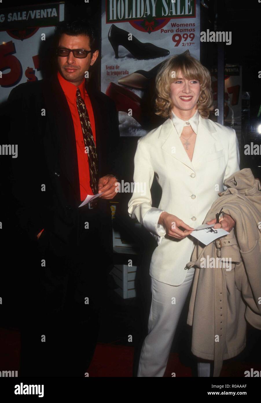 LOS ANGELES, CA - DECEMBER 4: Actor Jeff Goldblum and actress Laura ...