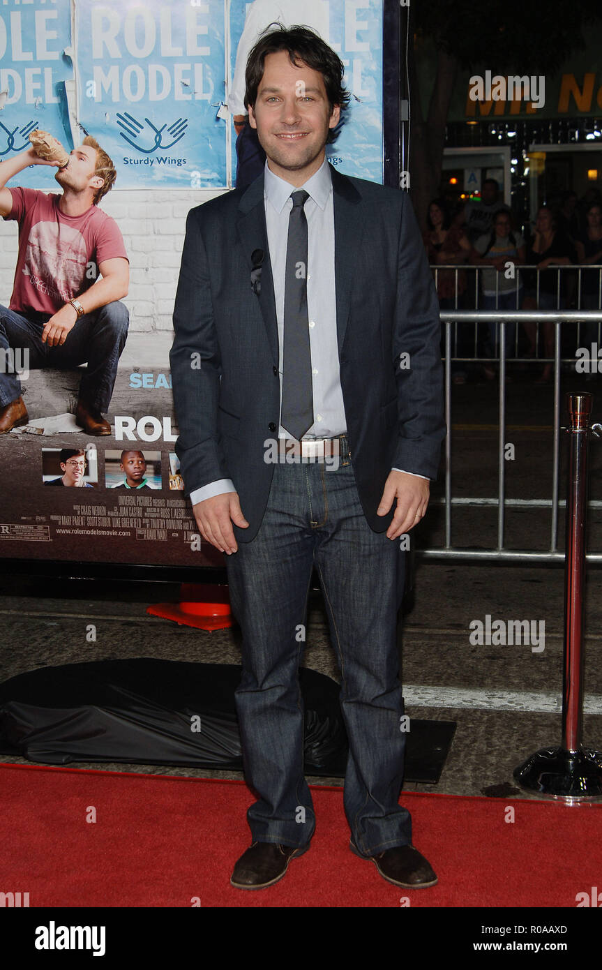 Paul Rudd - Role Models Premiere at the Westwood Village Theatre In Los ...