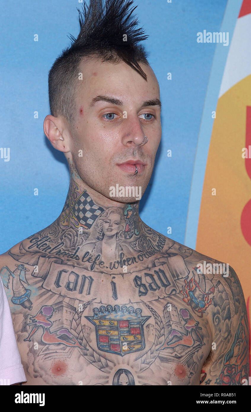 Travis Barker (Blink 182) at The Teen Choice Awards 2004 at the ...
