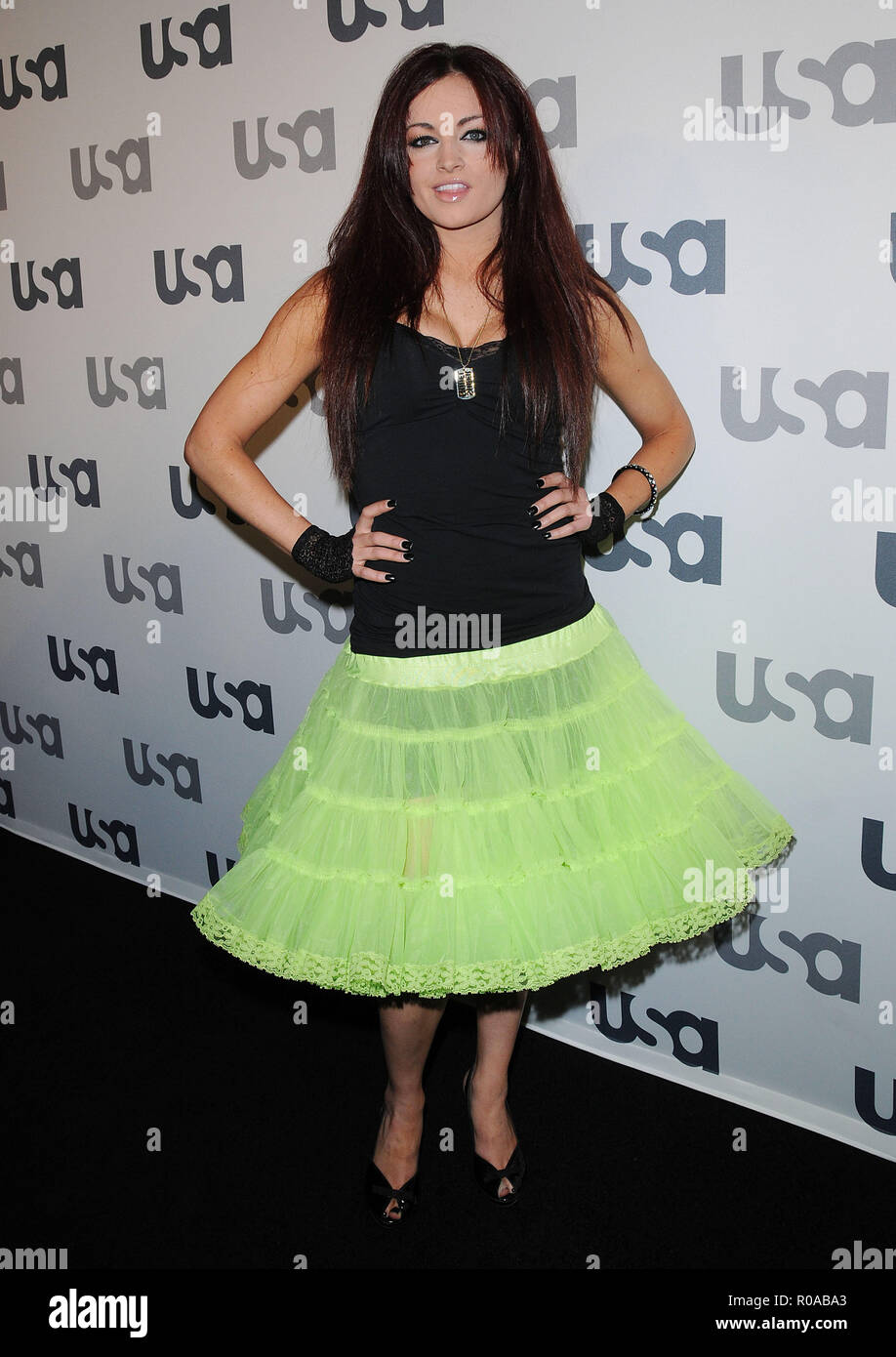 WWE DIVA Maria arriving at the USA Networks 2008 Los Angeles Upfront ...