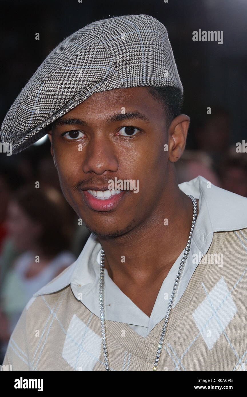 Nick Cannon arriving at the i,Robot Premiere at the Westwood Village in ...