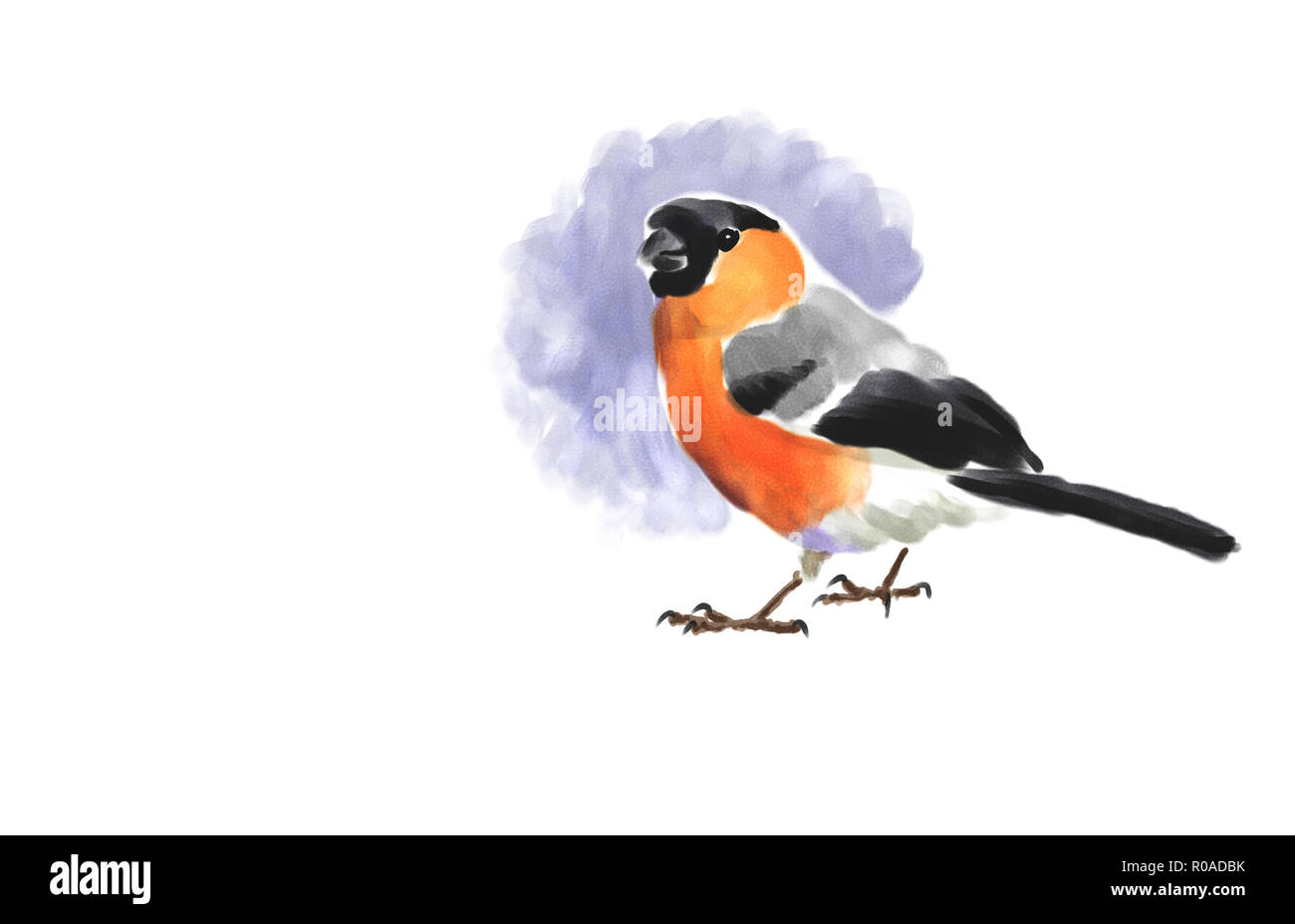 Watercolor christmas digital Cut Out Stock Images & Pictures - Alamy