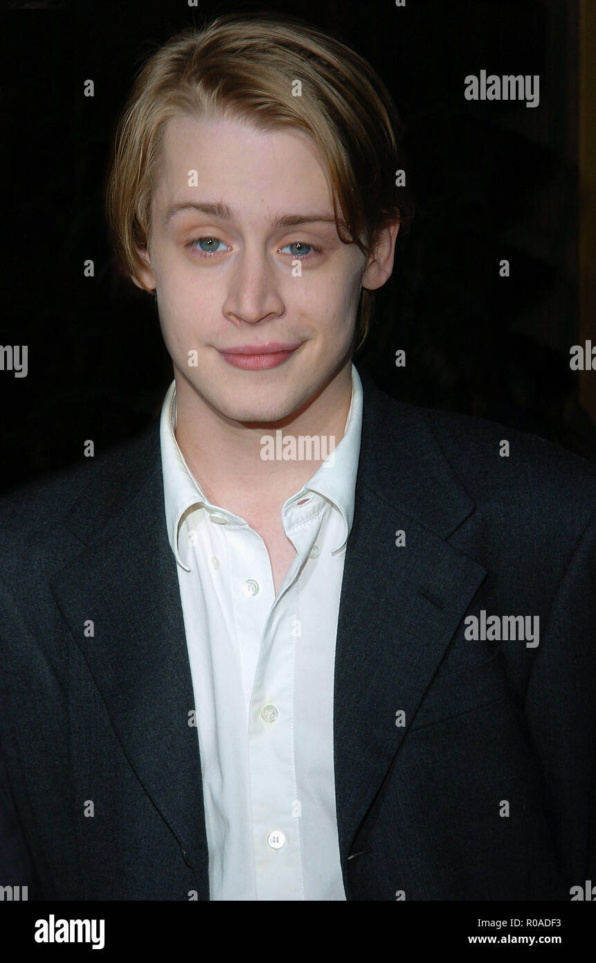 Macaulay Culkin arriving at the Saved ! Premiere at the Mann National ...