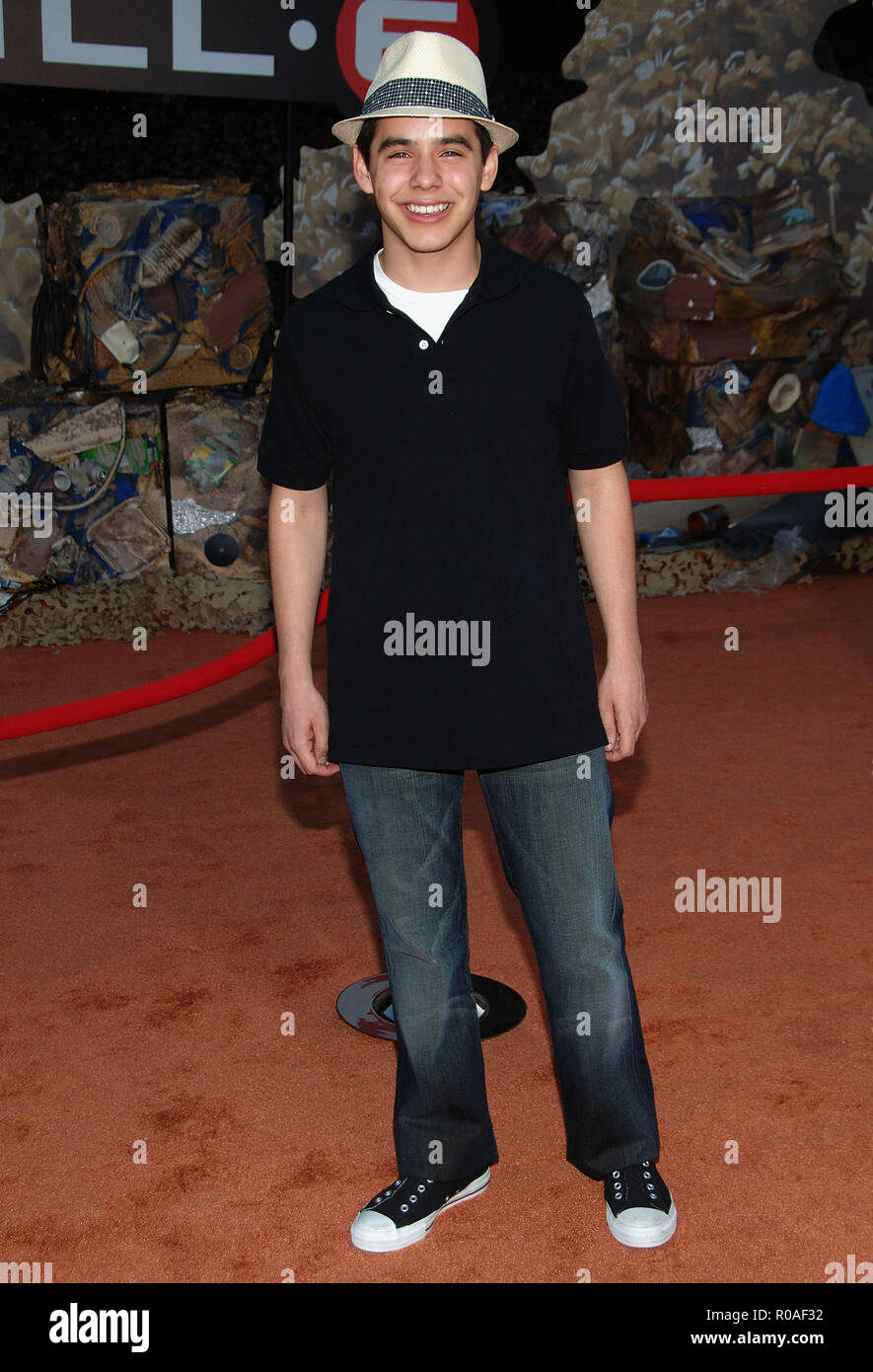 David Achuleta - Wall.E Premiere at the Greek Theatre In Los Angeles ...