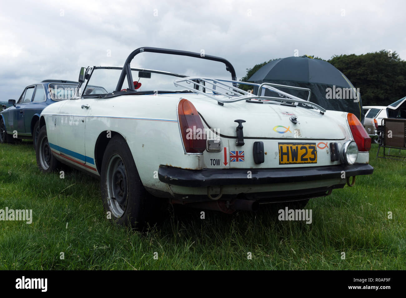 Mgb rear view hi-res stock photography and images - Alamy