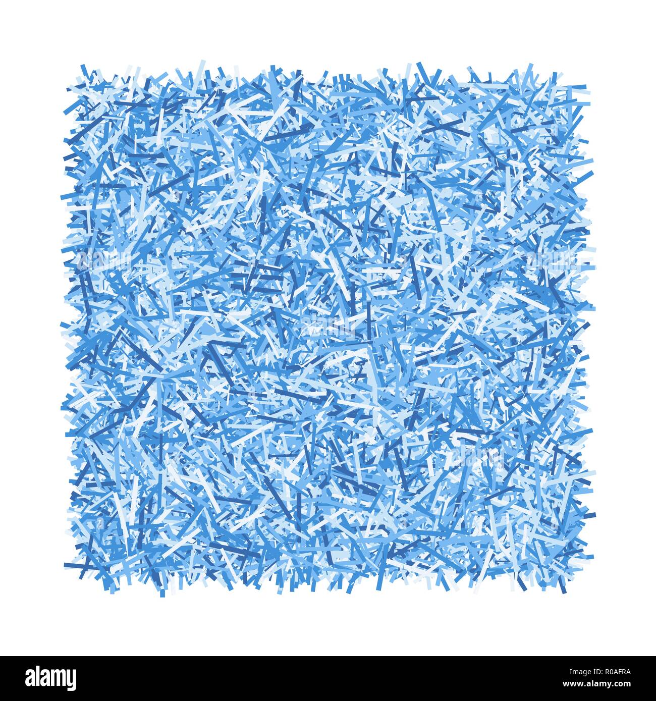 Ice crystal on white background. Snow abstract particles. Vector ...