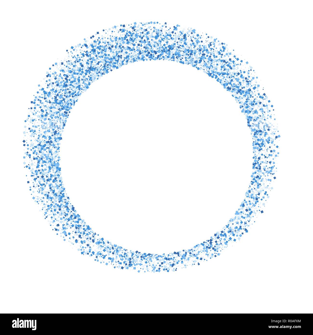 Ice crystal isolated on white background. Snow abstract particles ...