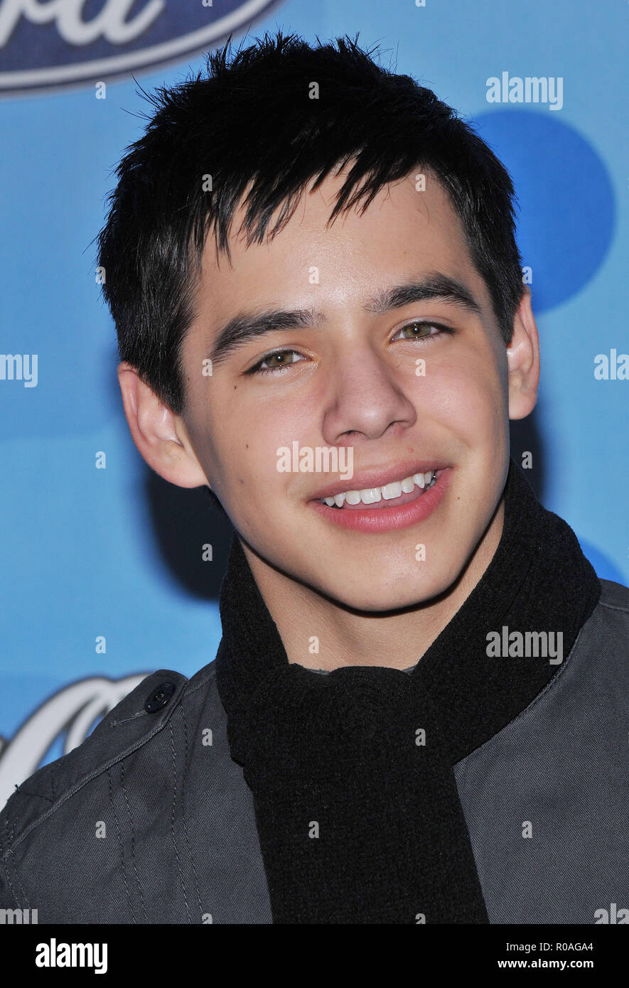 David Achuleta American Idol - The Top 12 Party - at the Wolfgang Puck ...