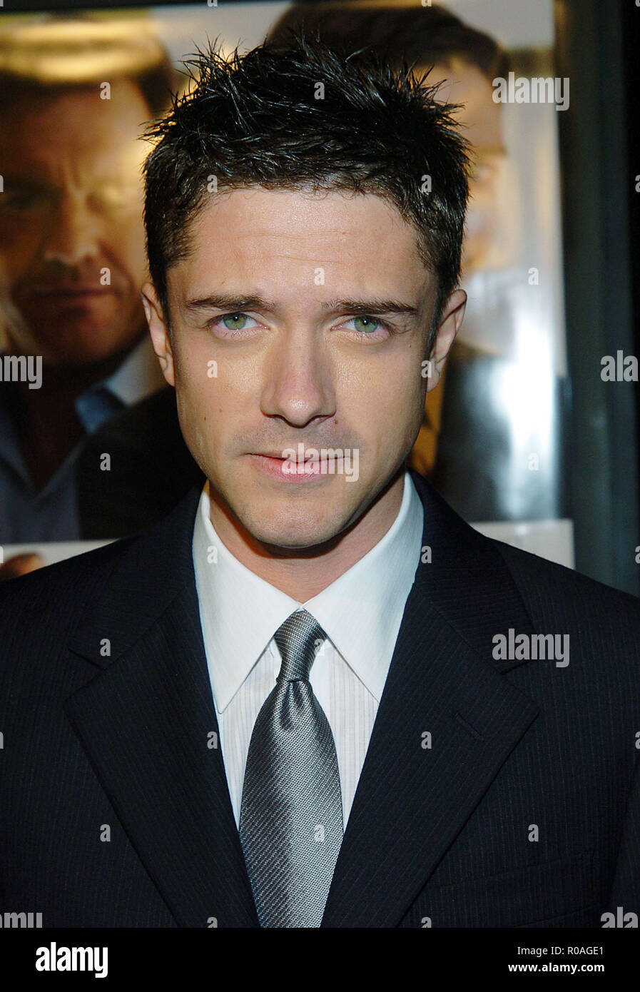 Topher Grace arriving at the Good Company Premiere at the Chinese ...