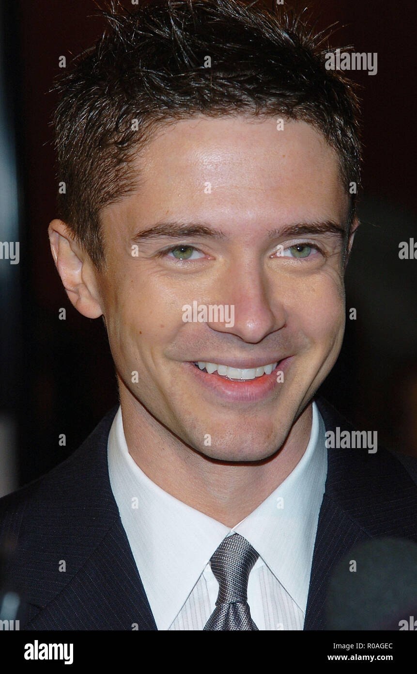 Topher Grace arriving at the Good Company Premiere at the Chinese ...
