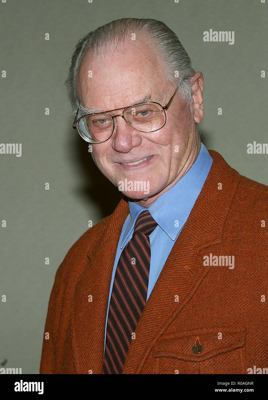 Larry Hagman at the Monte cristo Awards honoring Karl Malden at the ...