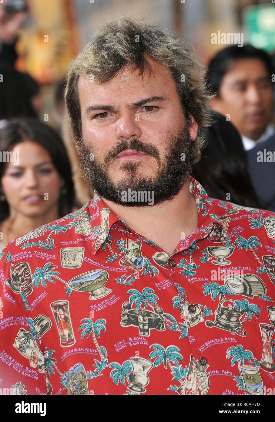 Jack Black - The Iron Man Premiere at the chinese Theatre In Los ...