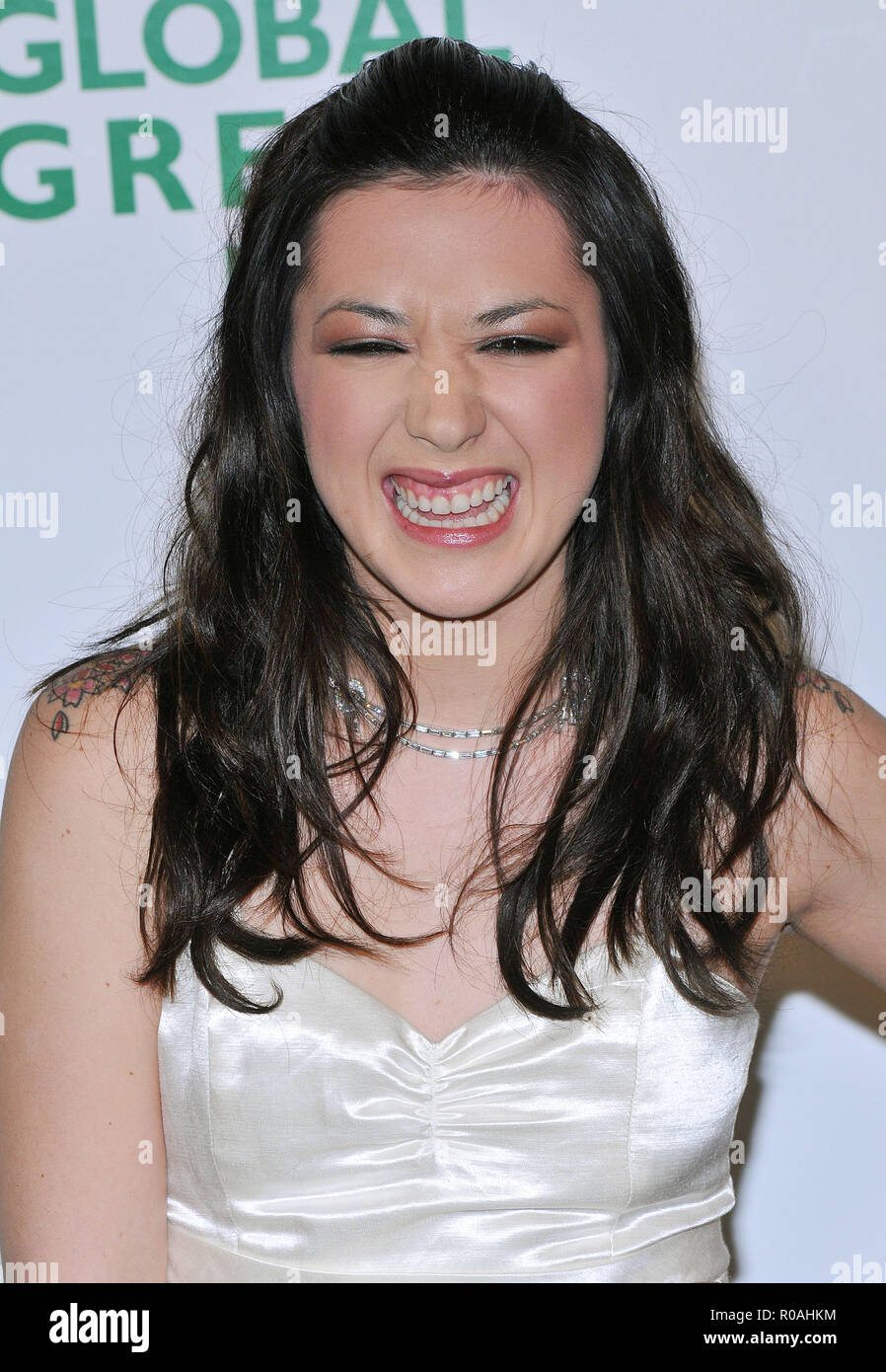 Michelle Branch arriving at the Global Green Pre-Oscars Party at the ...