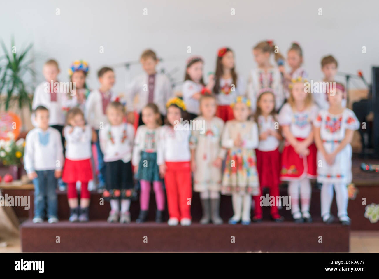 Childrens choir illustration hi-res stock photography and images - Alamy