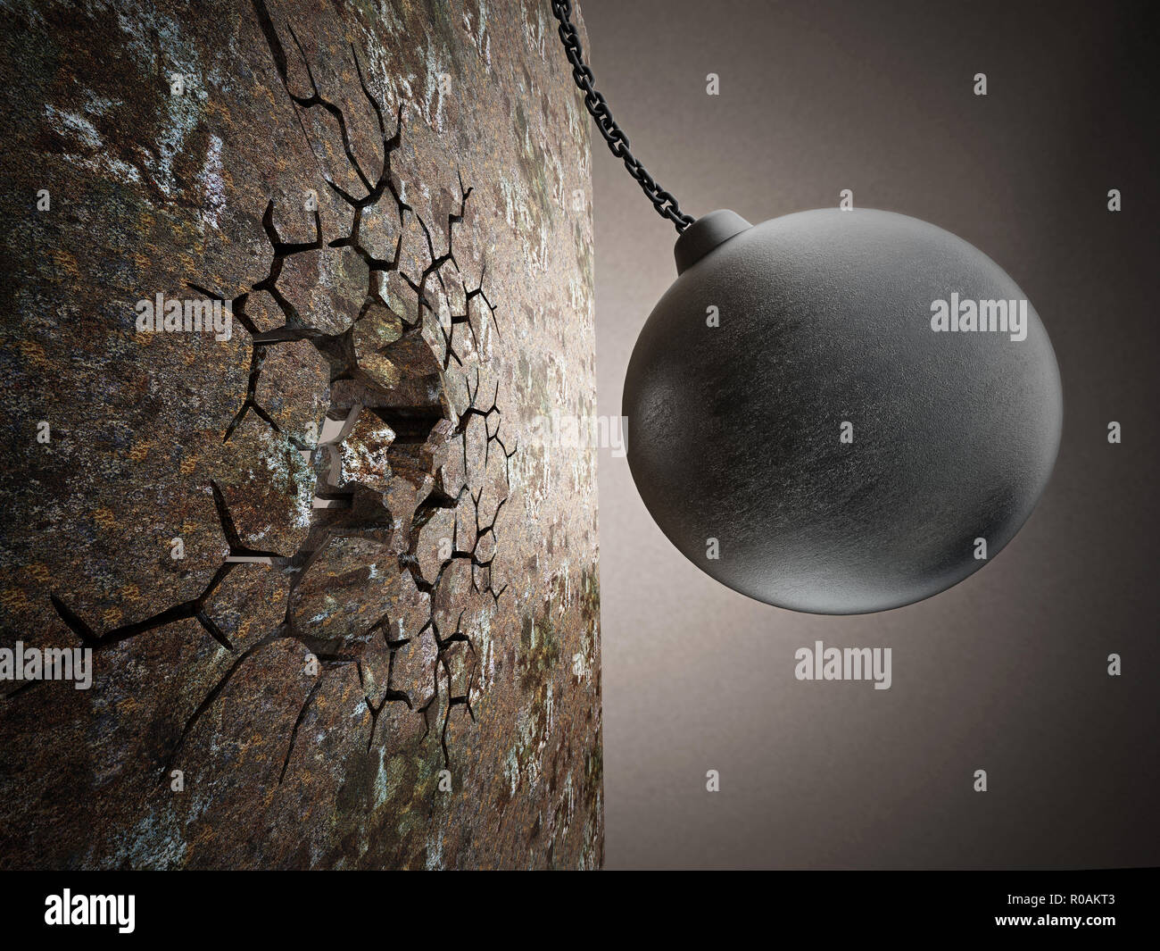 Wrecking ball hi-res stock photography and images - Alamy