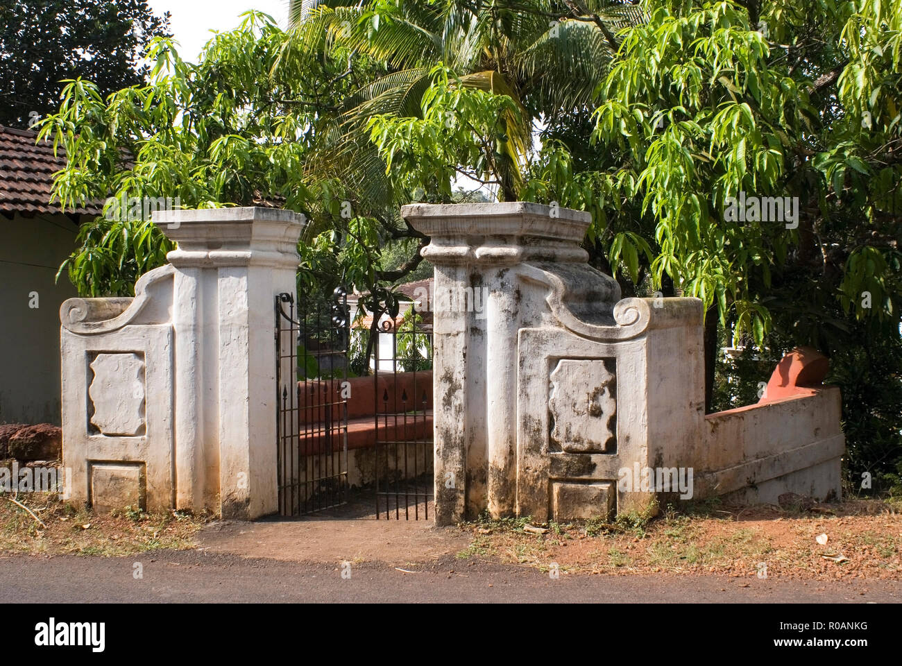 Old traditional house in Goa state. India Stock Photo - Alamy