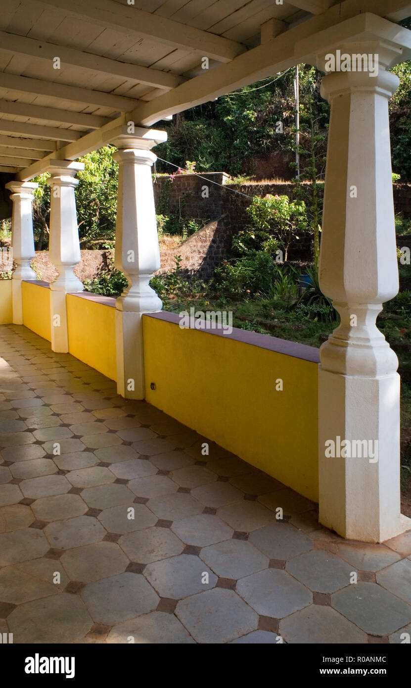 Old traditional house in Goa state. India Stock Photo - Alamy