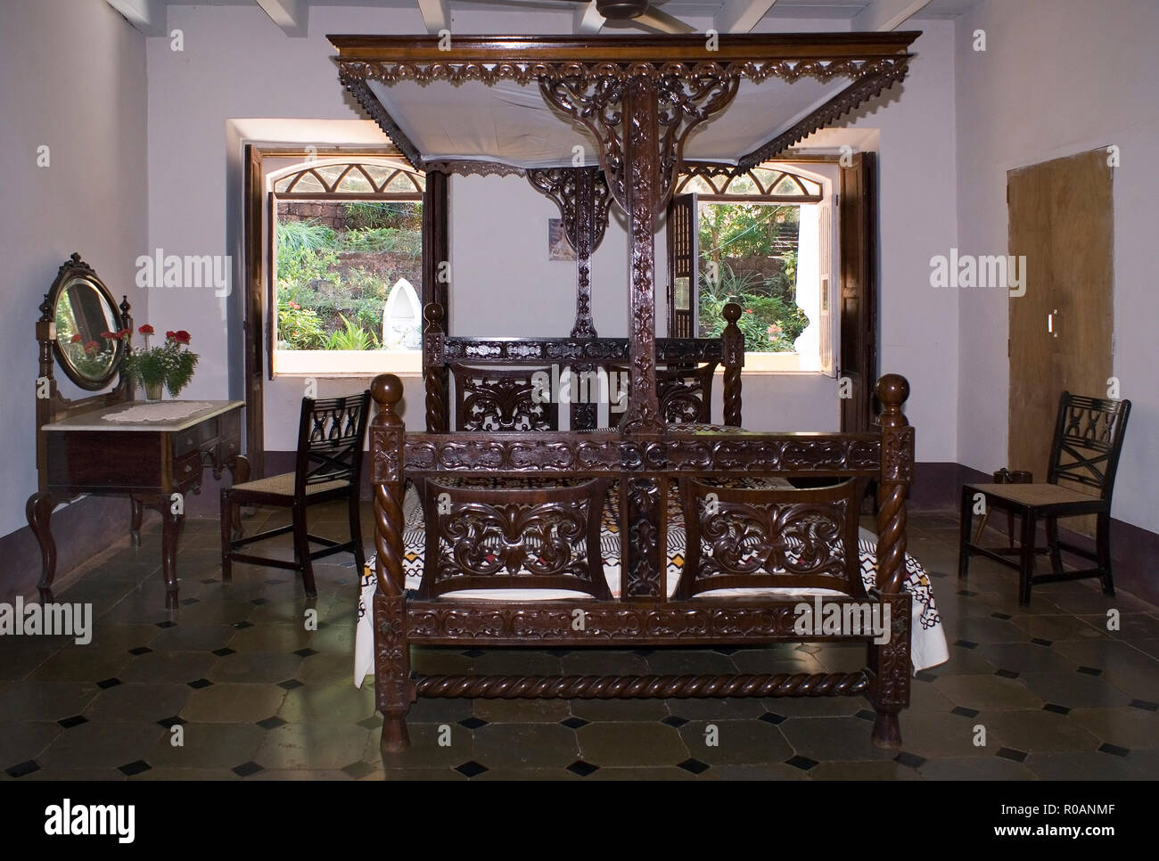 Old traditional house in Goa state. India Stock Photo - Alamy