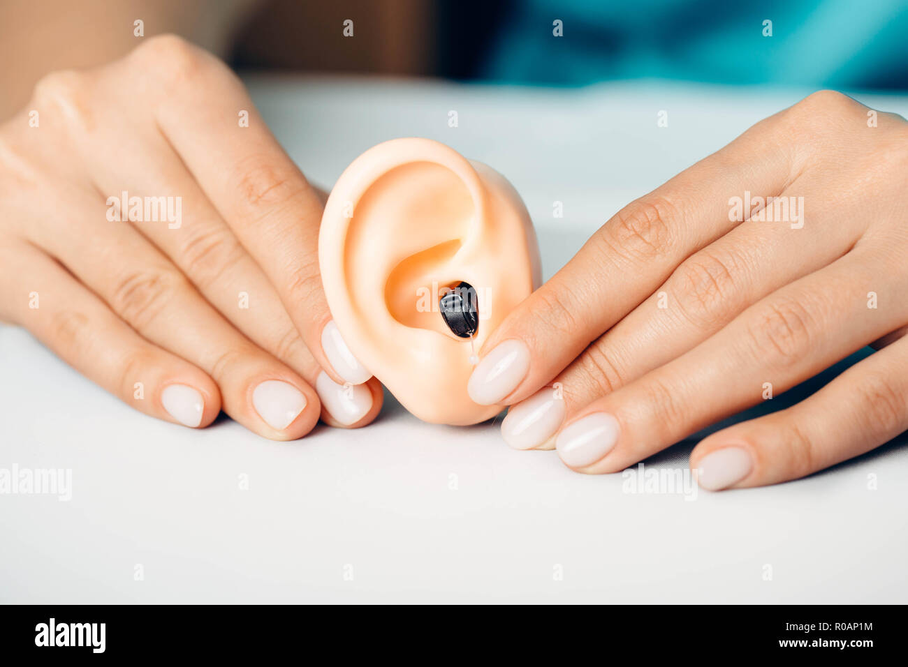Body hearing aid hi-res stock photography and images - Alamy