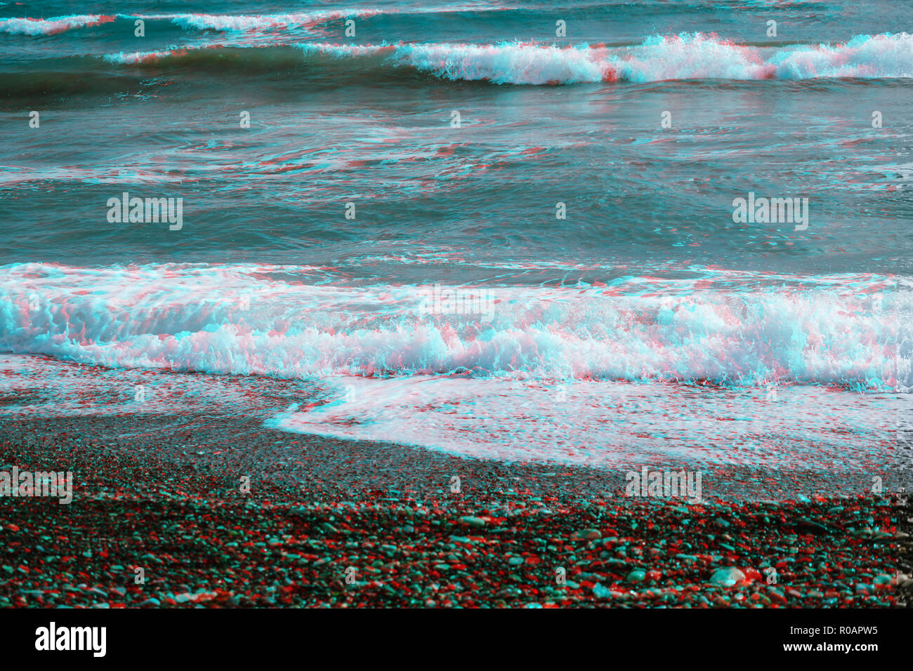 Breaking wave effect hi-res stock photography and images - Alamy