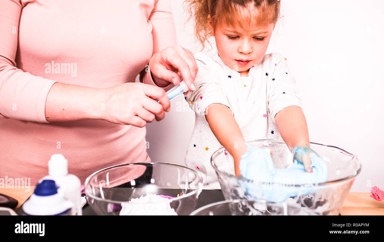 Step step mother daughter making hi-res stock photography and images ...