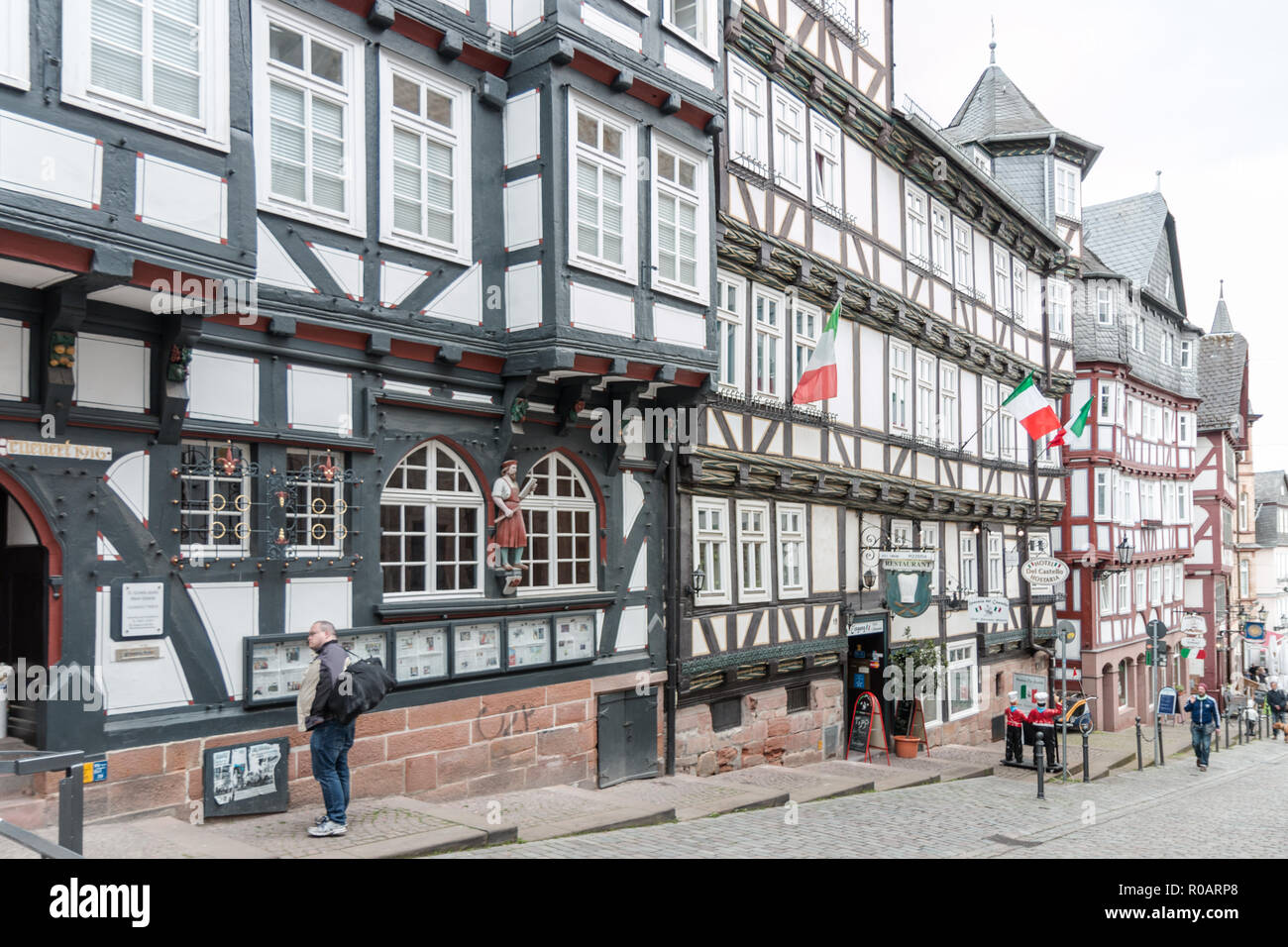A old street in Germany Stock Photo - Alamy