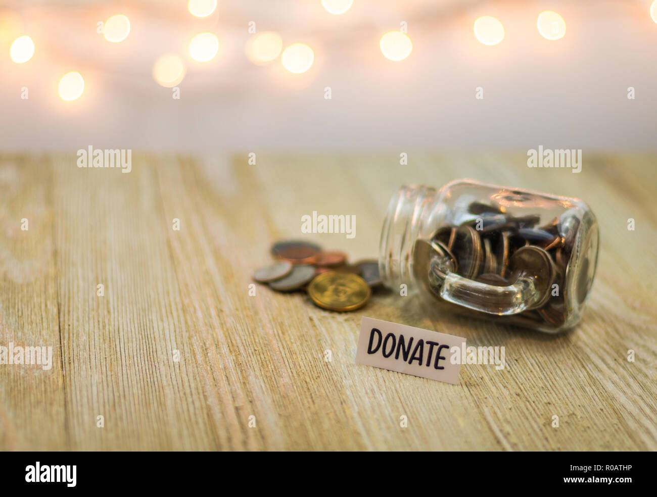 We donate the future hi-res stock photography and images - Alamy
