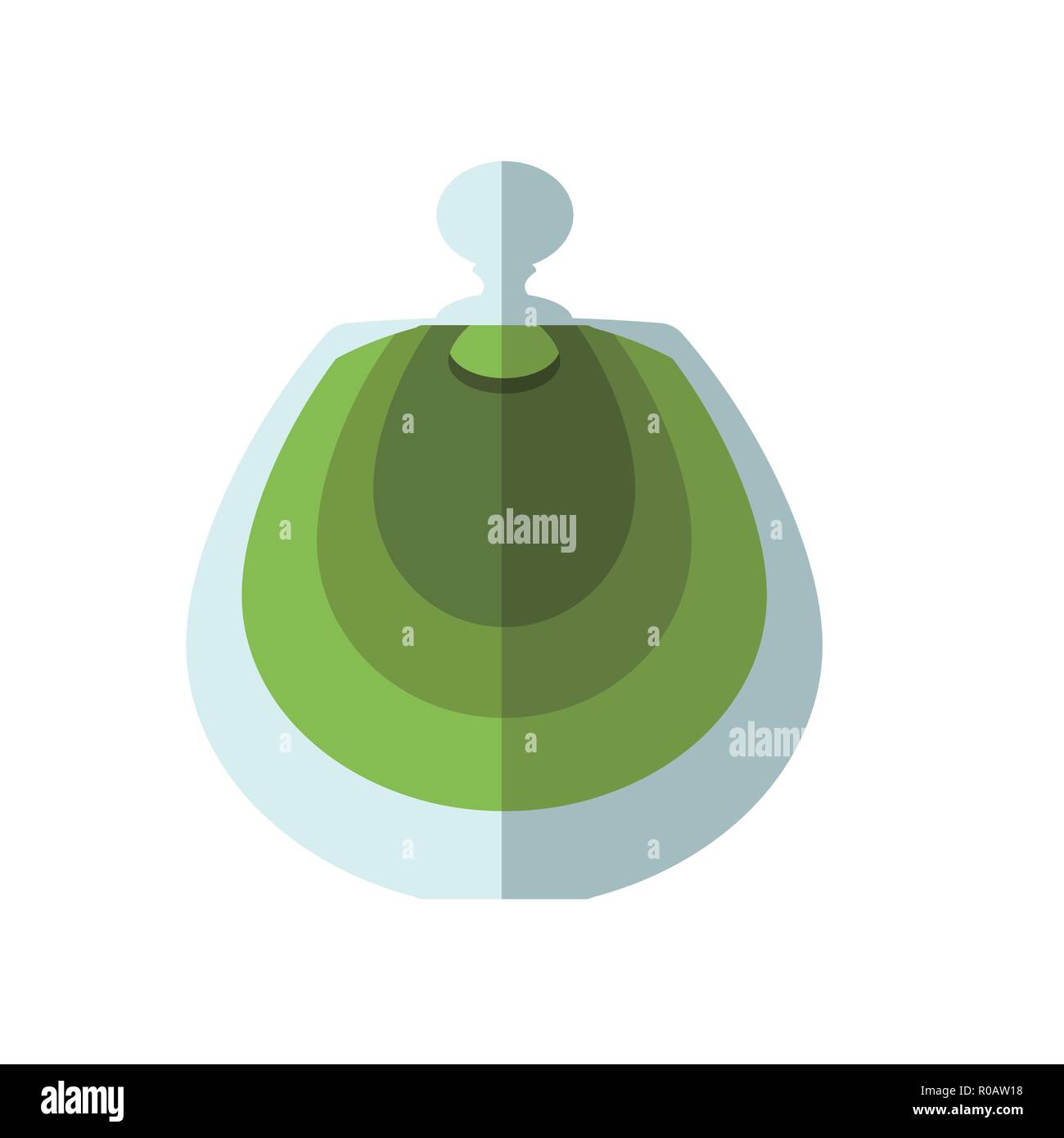 Elegant colorful cartoon vector bottle Stock Vector Image & Art - Alamy
