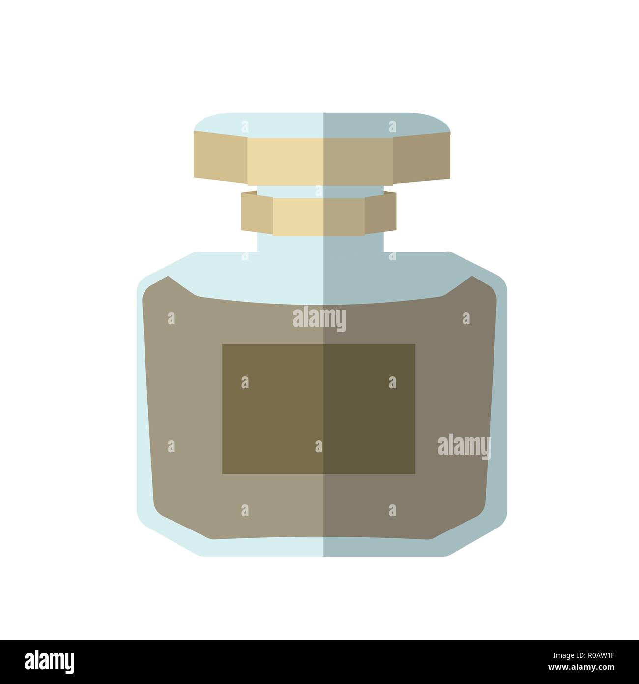 Elegant colorful cartoon vector bottle Stock Vector Image & Art - Alamy