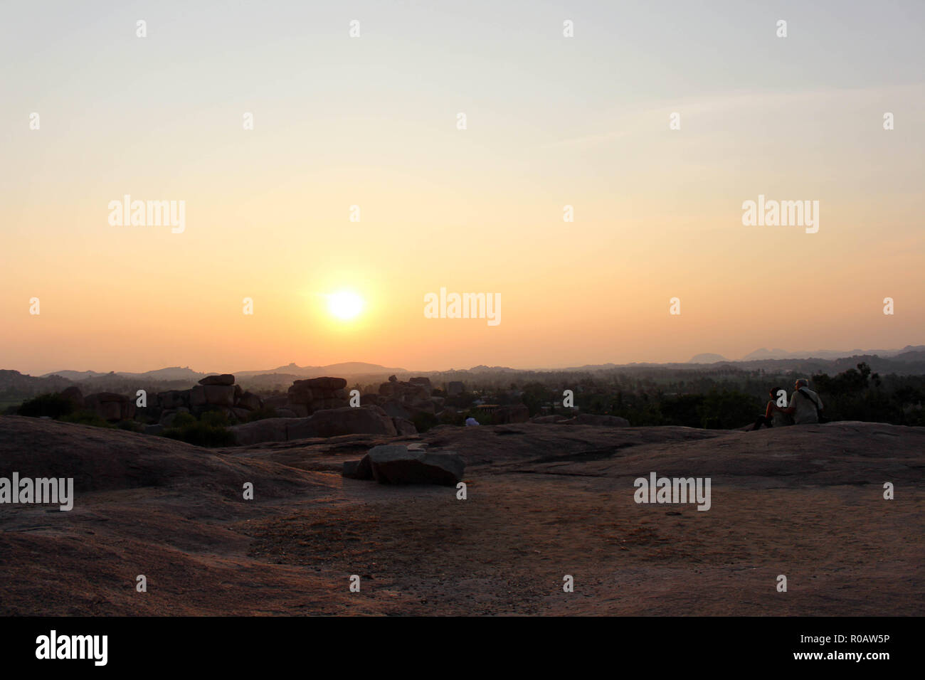 Matanga hill sunrise view hi-res stock photography and images - Alamy