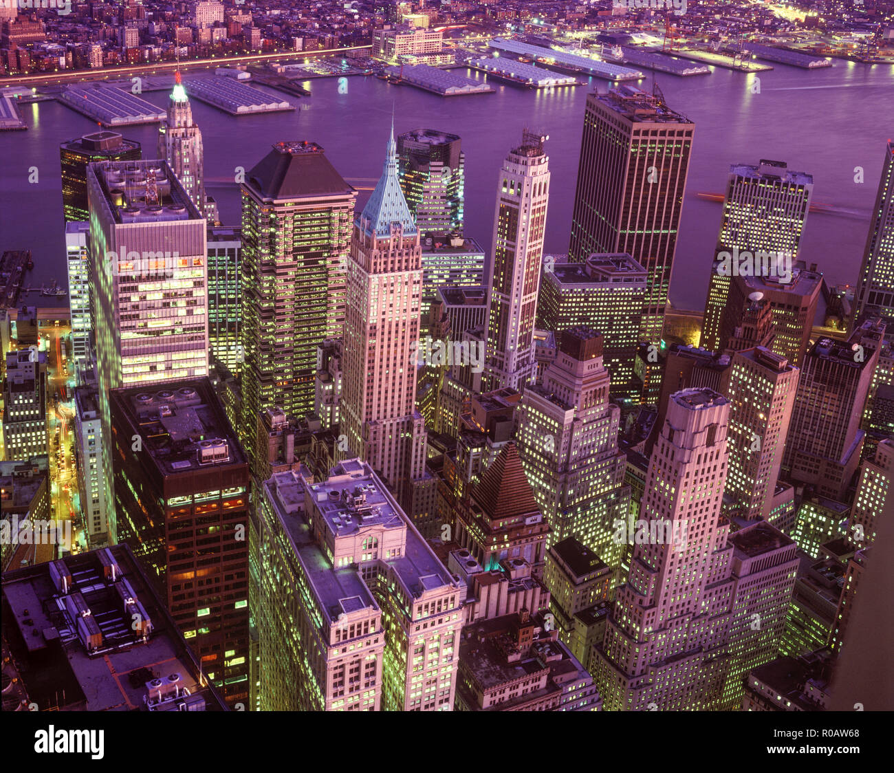 1996 HISTORICAL FINANCIAL DISTRICT DOWNTOWN MANHATTAN NEW YORK CITY USA ...