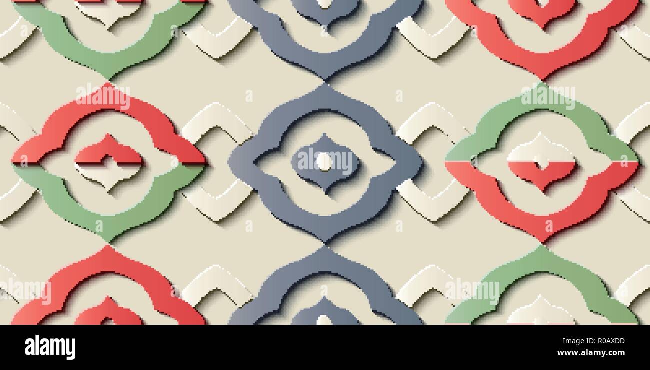 Colorful relief carving Stock Vector Images - Alamy