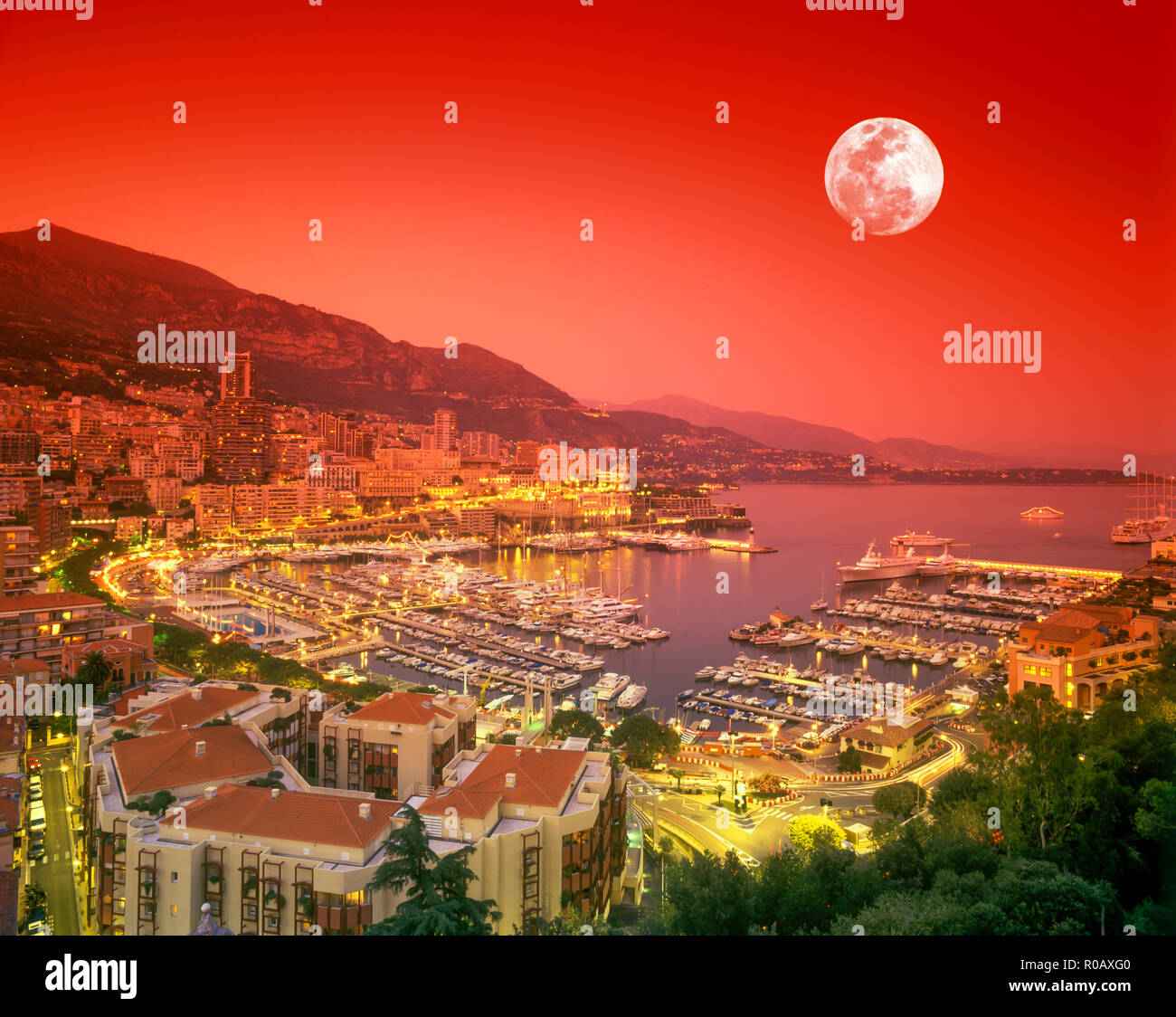 1998 HISTORICAL PORT HERCULES MONTE CARLO SKYLINE PRINCIPALITY OF ...