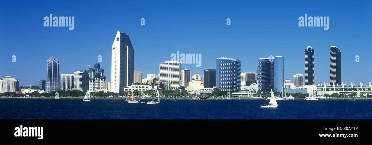 1998 HISTORICAL SKYLINE SAN DIEGO CALIFORNIA USA Stock Photo - Alamy