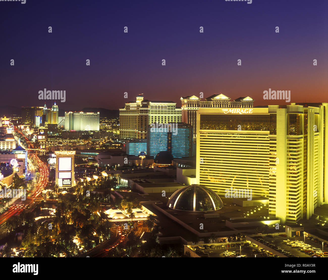 Las vegas aerial 1990s hi-res stock photography and images - Alamy