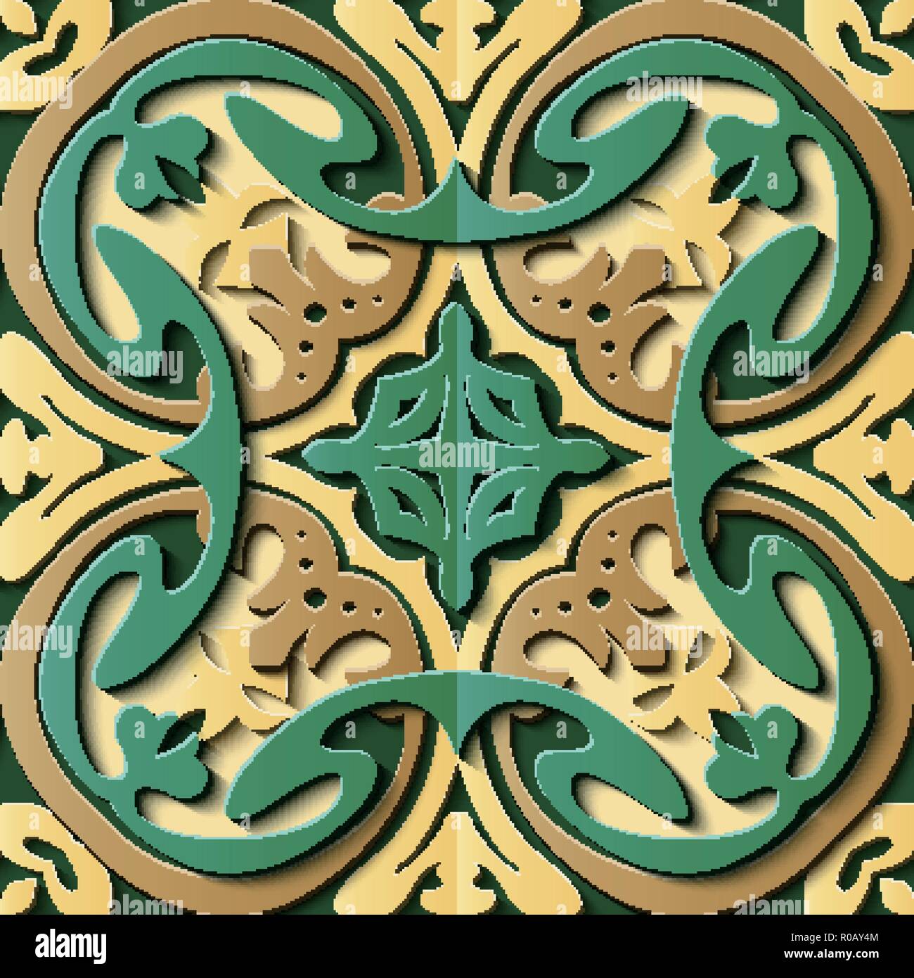 Royal mural Stock Vector Images - Alamy